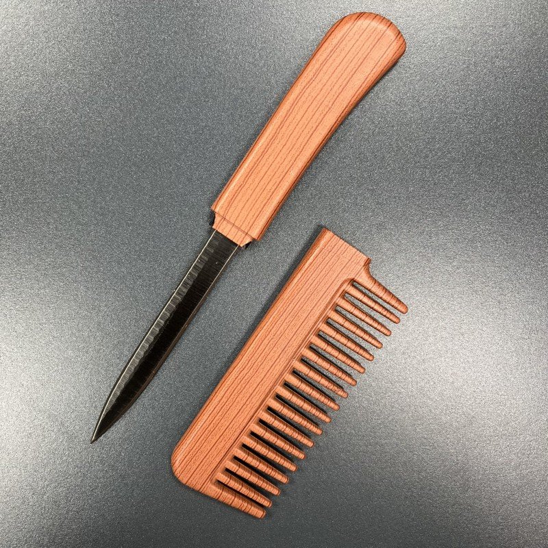 Wood Comb Knife - Hidden Knife UK