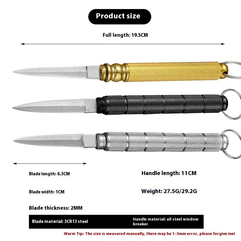 Outdoor EDC self-defense concealed knife - Hidden Knife UK