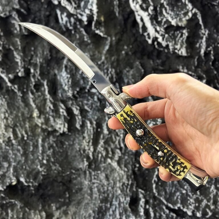 Flick knife stiletto knife - Hidden Knife UK