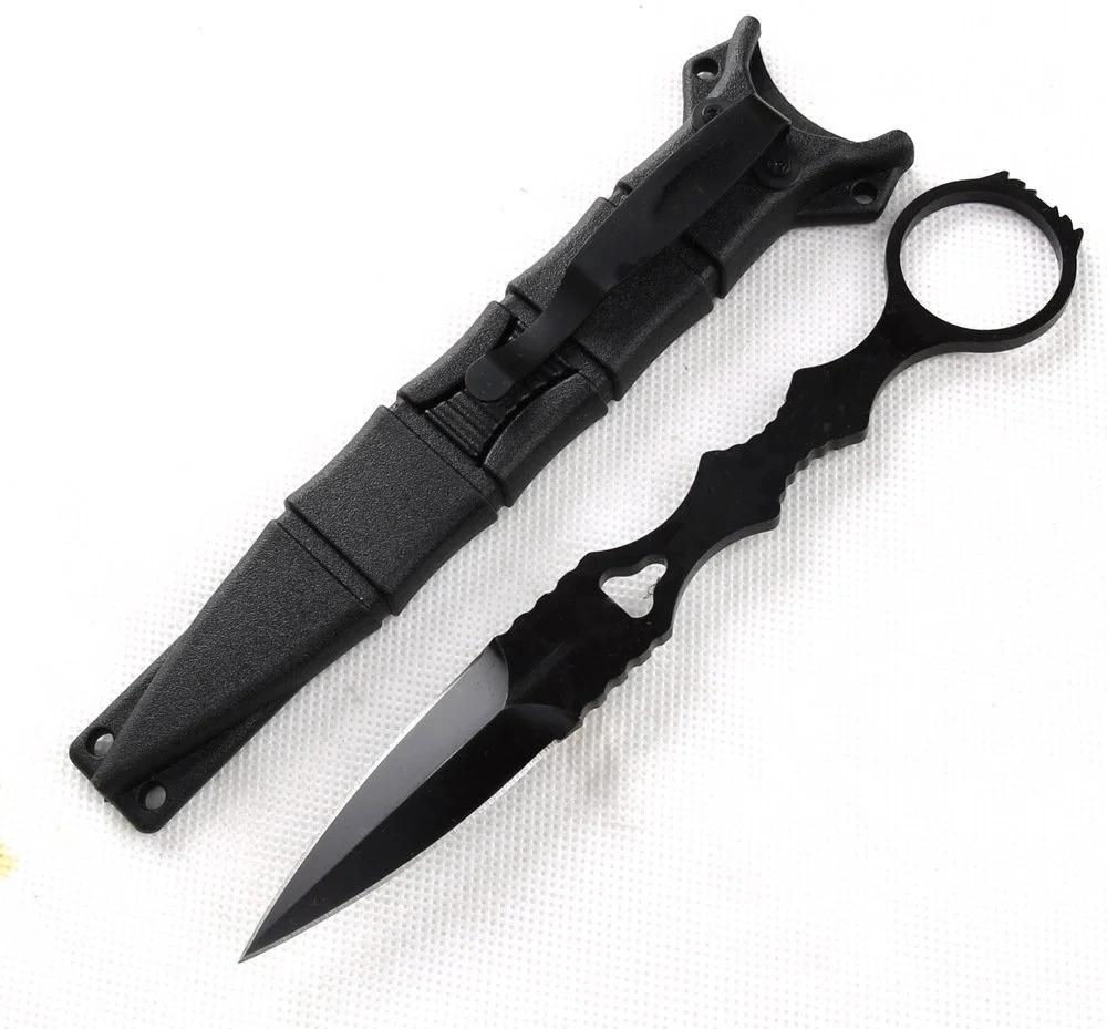 Outdoor hunting small straight knife BM butterfly 176 survival camping ...